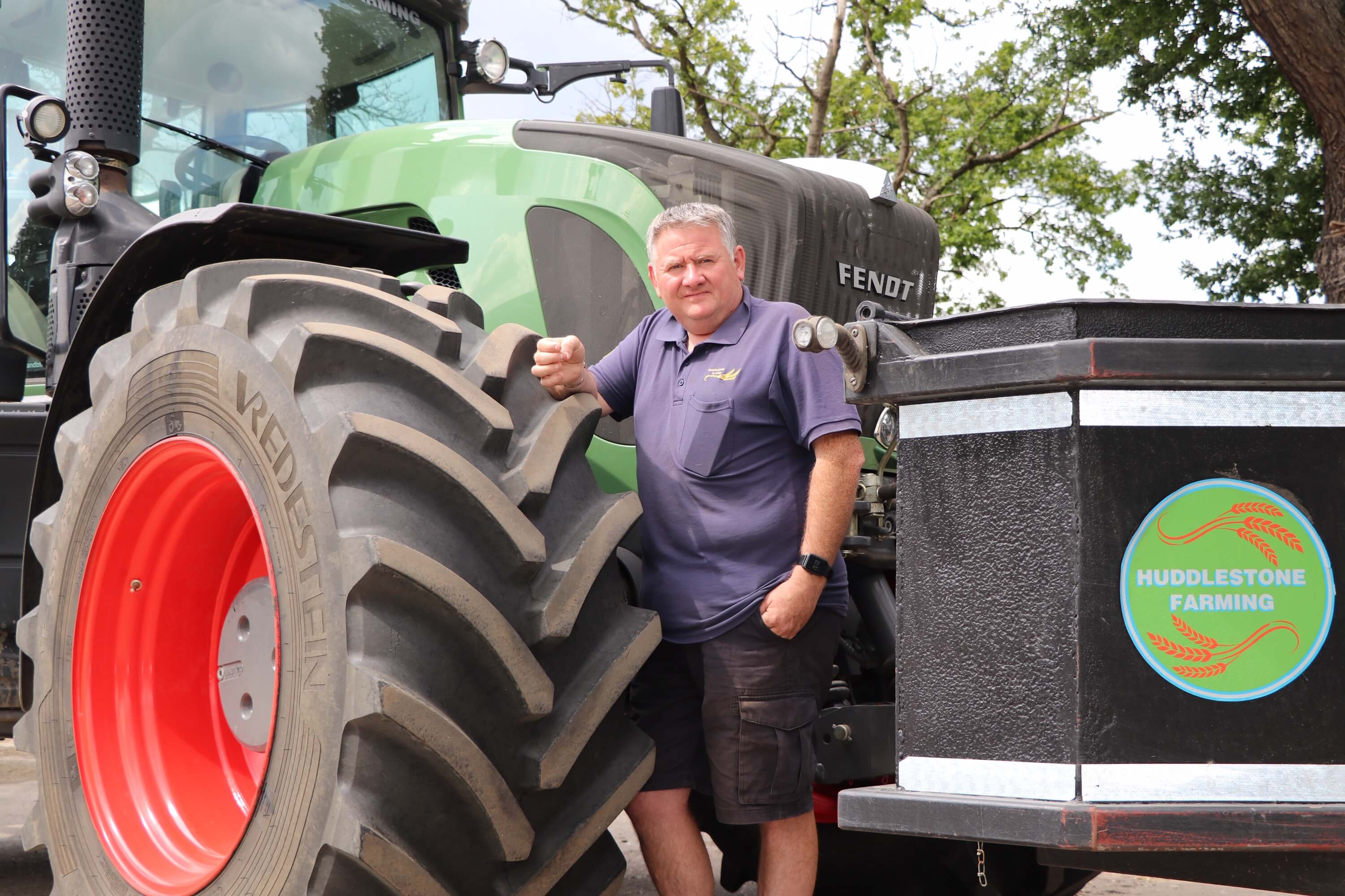 Huddlestone Farming & Traxion Optimall | Vredestein